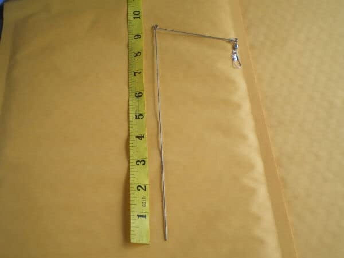 Fishing Tackle Lure 40 PCS Bottom Bouncer SINKER'S Stainless S. Wire ...