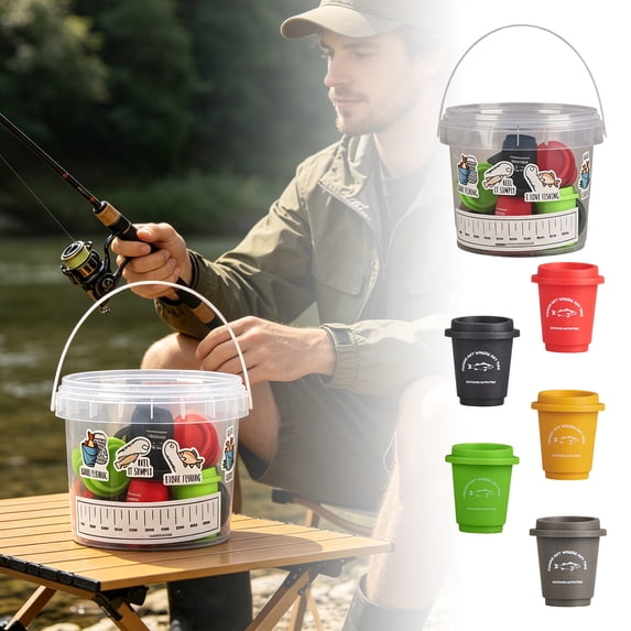 Fishing Tackle Storage, Soft Plastic Bait Storage, Small Plastic Cups ...