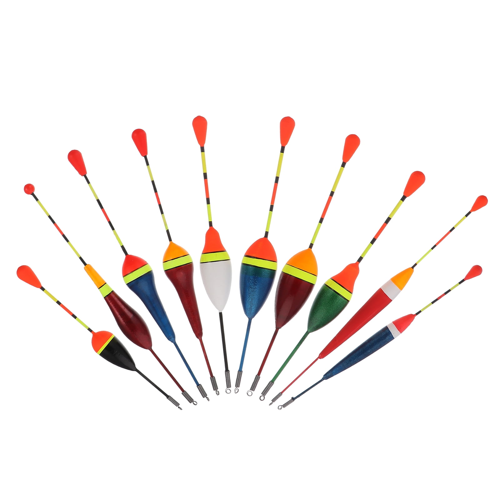 Nicehomfit 10Pcs EVA Fishing Floats Assorted Color Foam Bite Indicator ...