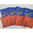 Fishing Themed Full Size Regulation Cornhole Bags Fish and Hook Whole ...