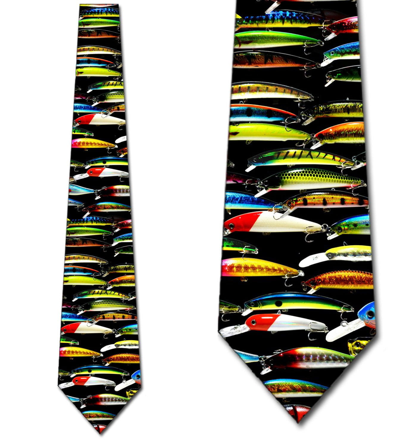 Fishing Ties Mens Lure Necktie Fish Tie Fishing Accessories for Men by ...