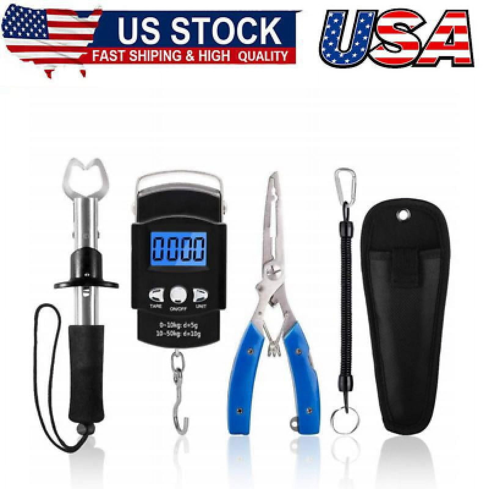 Fishing Tool Kit Fishing Pliers Fish Gripper Fishing Scale Fish Grip ...