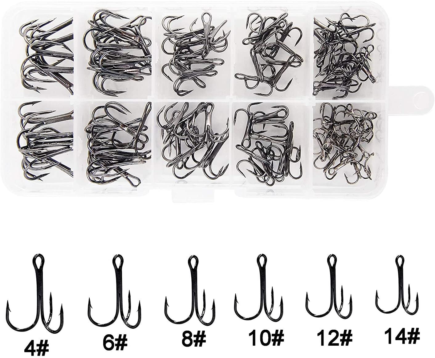 Hayabusa Ultra One-Touch Sabiki Saltwater Hot Fishing Hook Set, Mix ...