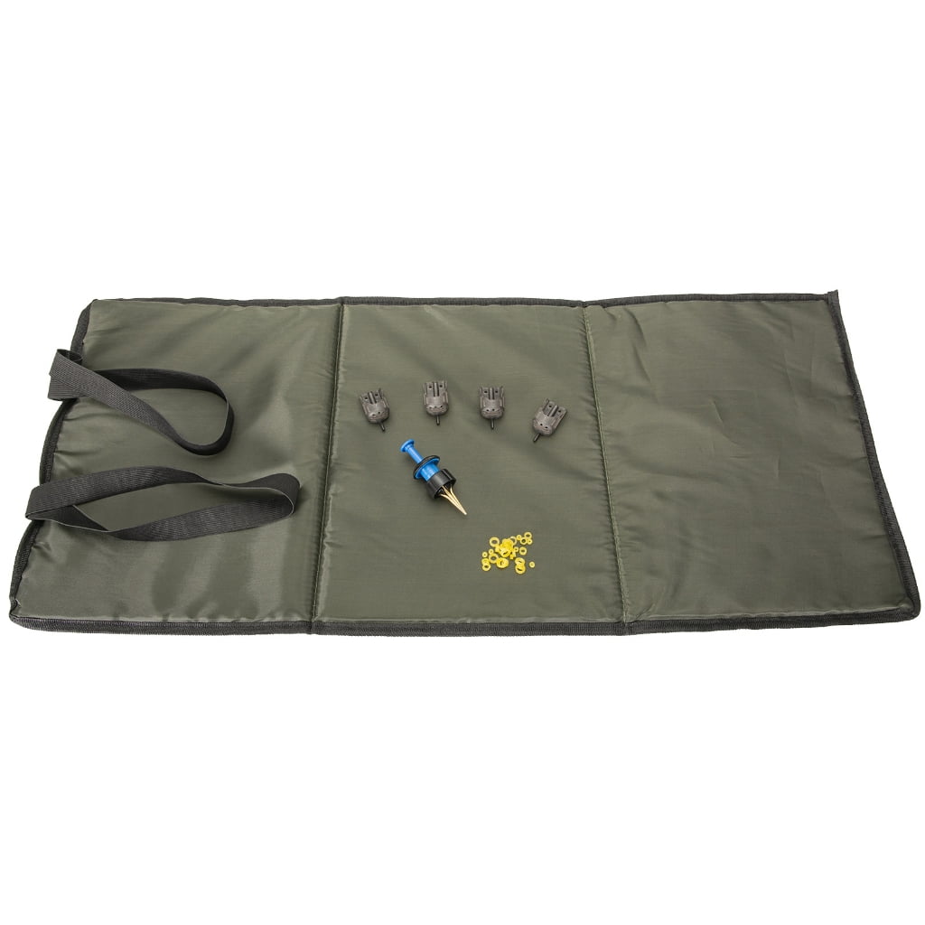 Fishing Unhooking Mat with Pellet Banders Feeders Foldable Landing Mat ...