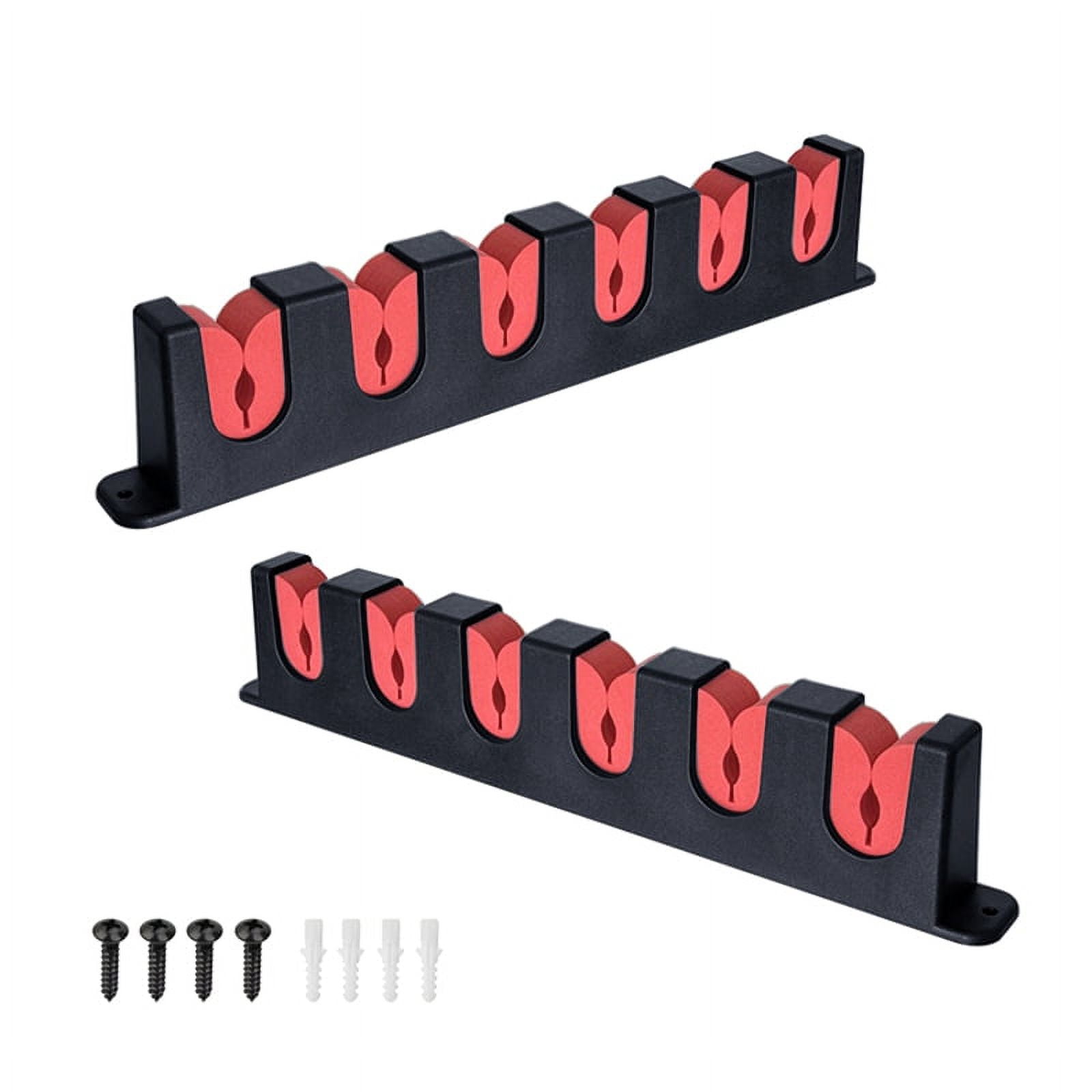 Fishing Vertical Rod Rack Fishing Pole Holder Rod Bracket Wall Mount ...