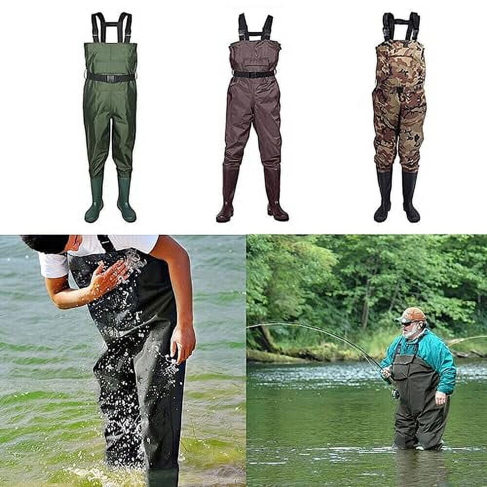 Fishing Waders for Men with Boots, Waterproof Hunting Chest Wader ...
