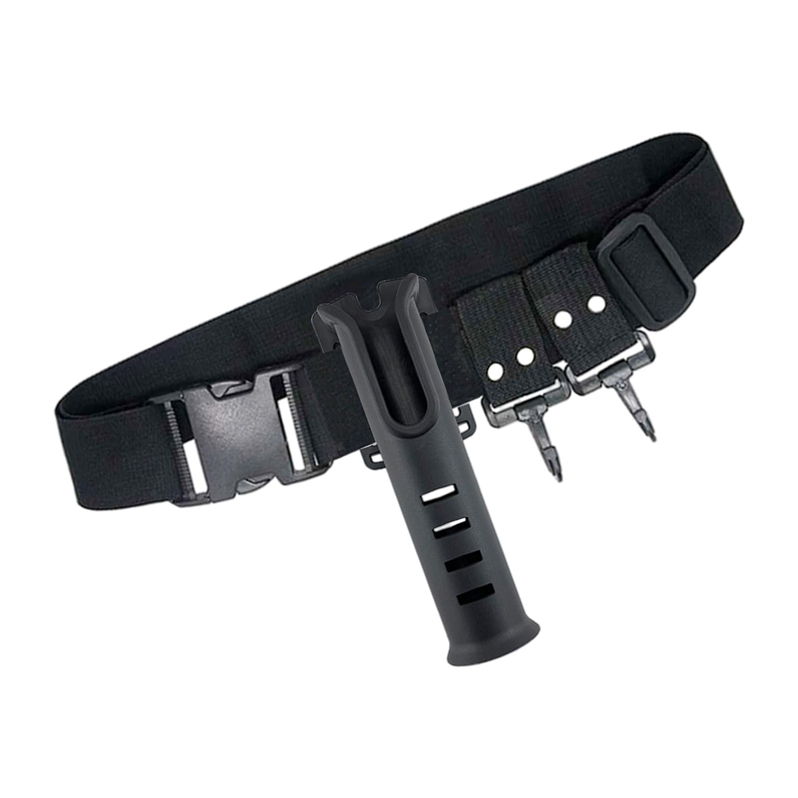 Fishing Waist Belt Rod Holder Adjustable Belts Fishing Waist Rod Rack ...