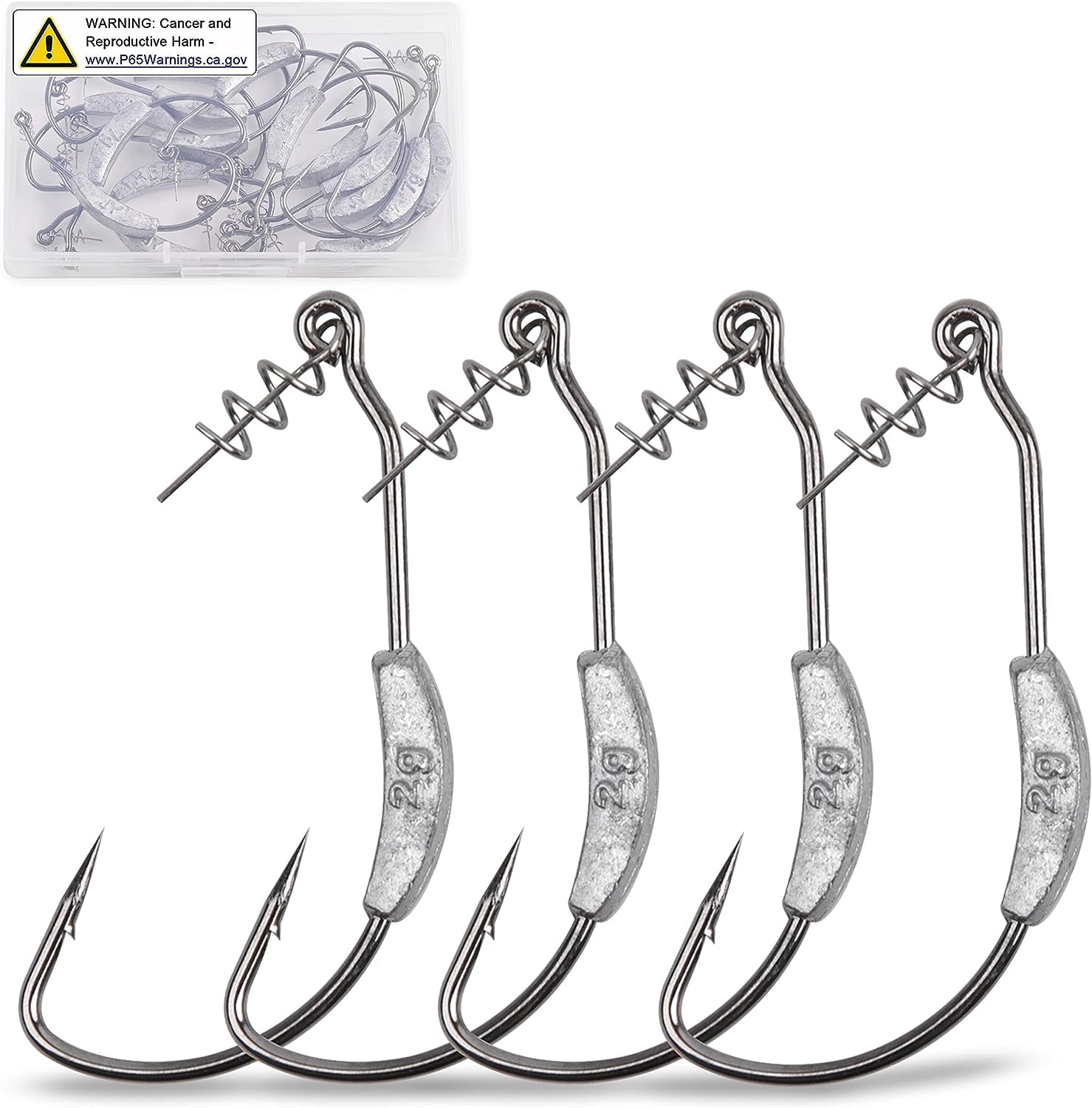 Fishing Weighted Hooks Swimbait Jig Hook with Twistlock Centering Pin ...