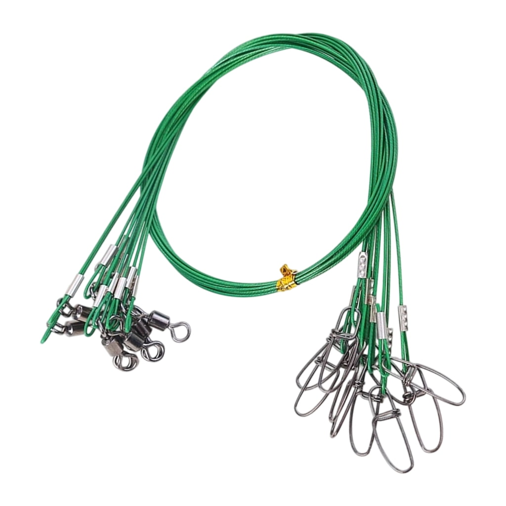 Fishing Wire Leader Line Rig Fishing Leaders Saltwater Fishing Tackle ...