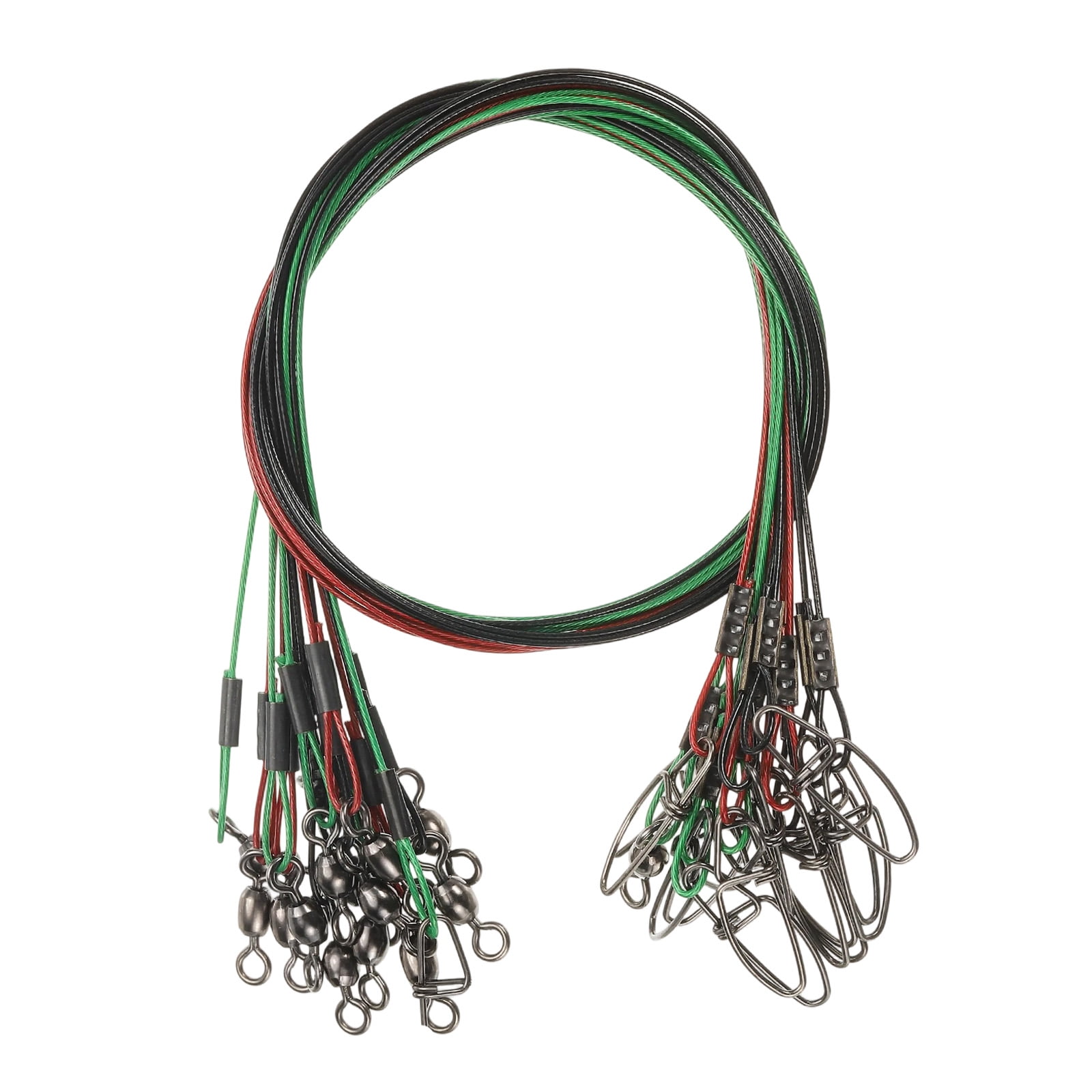 Uxcell Fishing Wire Leader Line, Steel Heavy Saltwater Fishing Leader ...