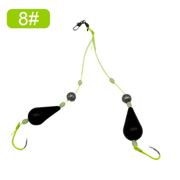 Fishing With Double Hooks On The Bottom, Double Hook With Best Bottom ...