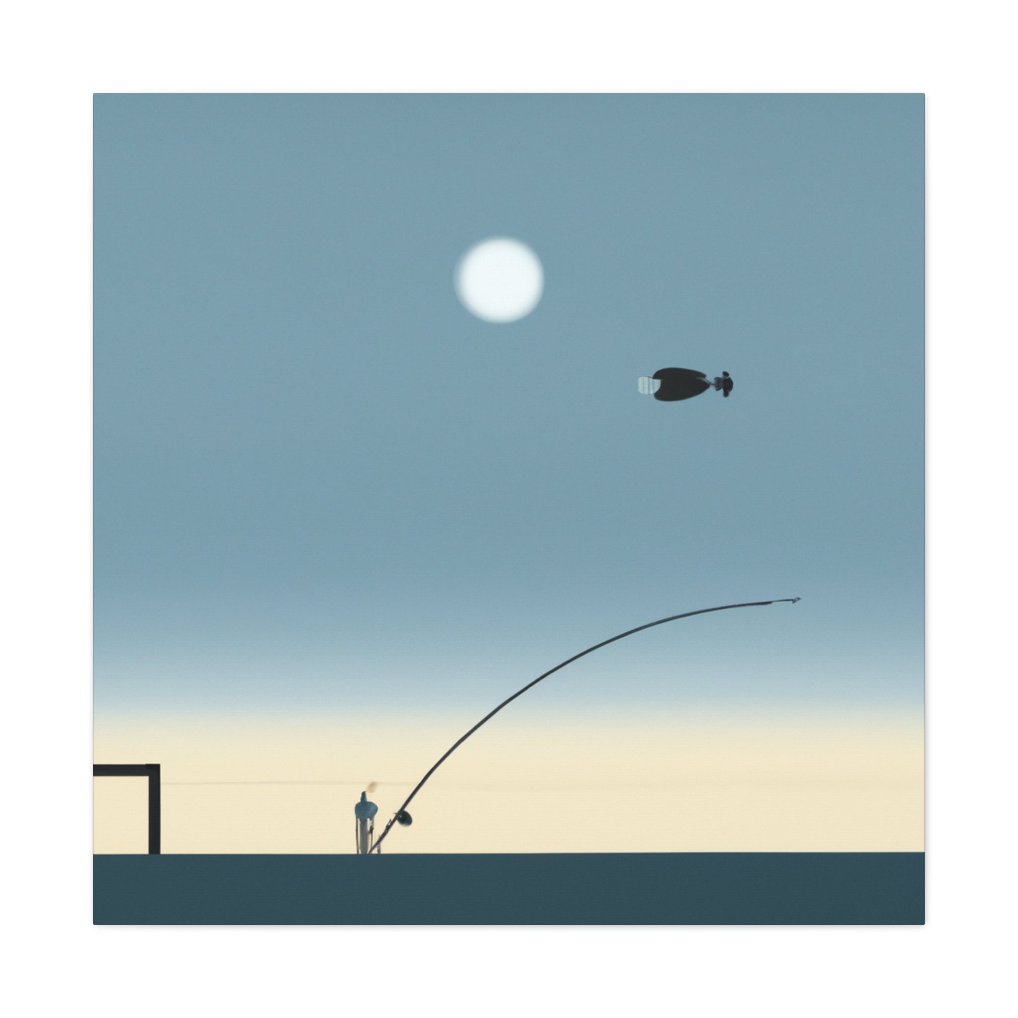 Fishing in the Depths - Canvas - Walmart.com