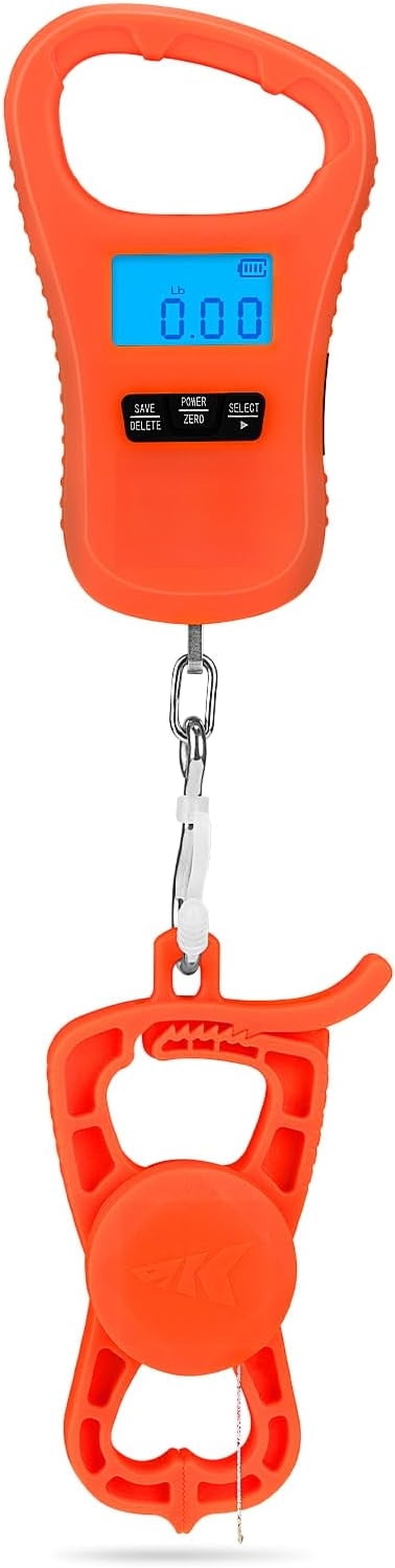 Fishing scale, USB charging, ultra-thin digital fish scale, LCD display ...