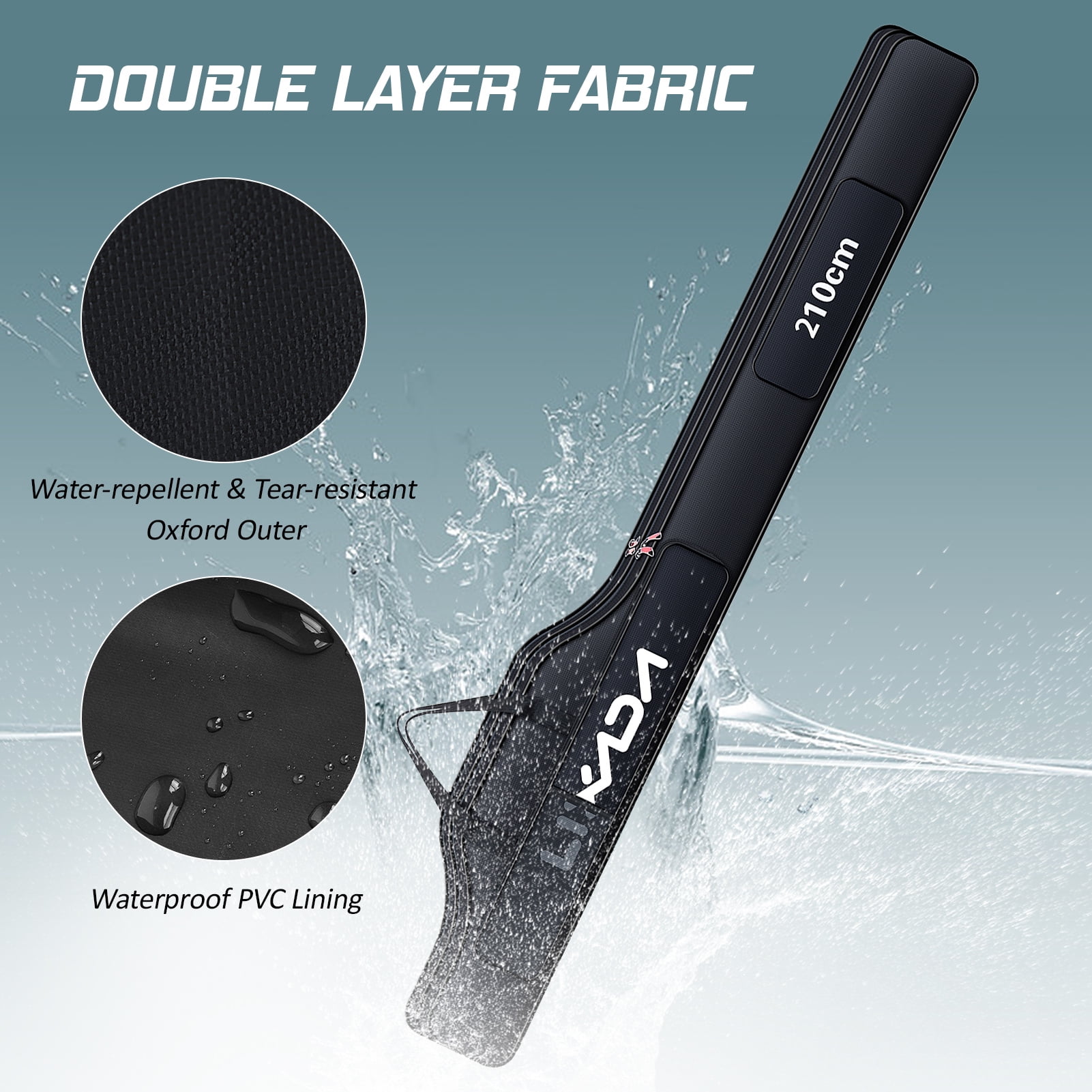 FishingBag,Pole Tool Carry Reel Pole Tool Portable Rod Reel Rod Reel ...