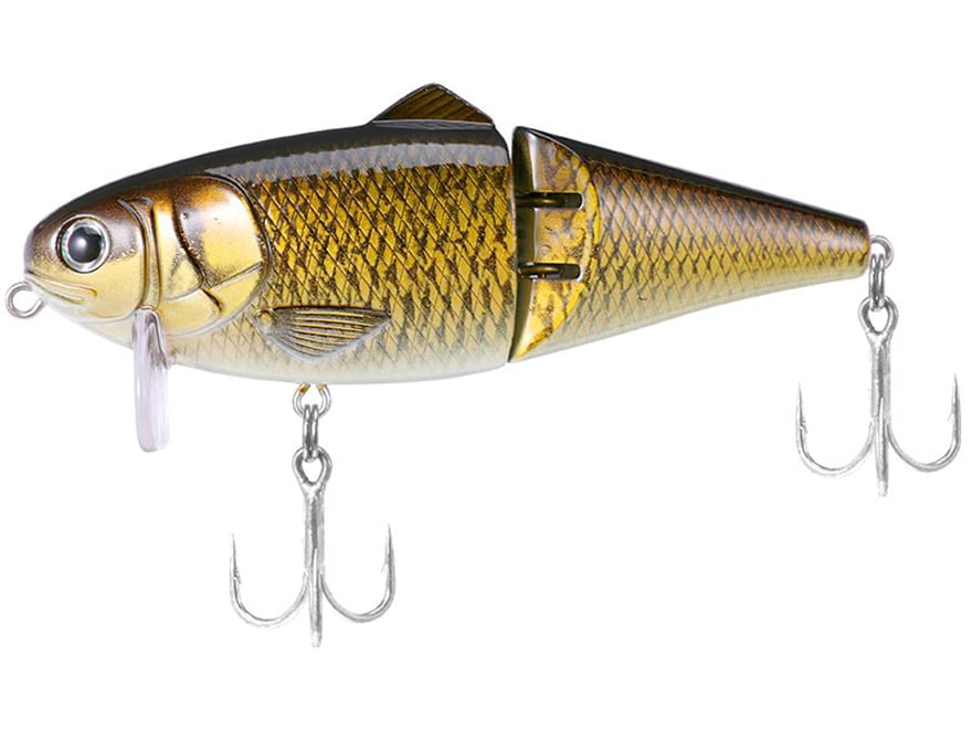Fishlab Bio Shad Wake Bait Crankbait 4 Golden Shiner - Walmart.com