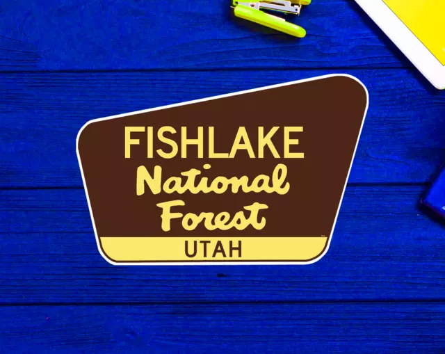Fishlake National Forest Decal Sticker Utah Park Sticker Phone Decal ...