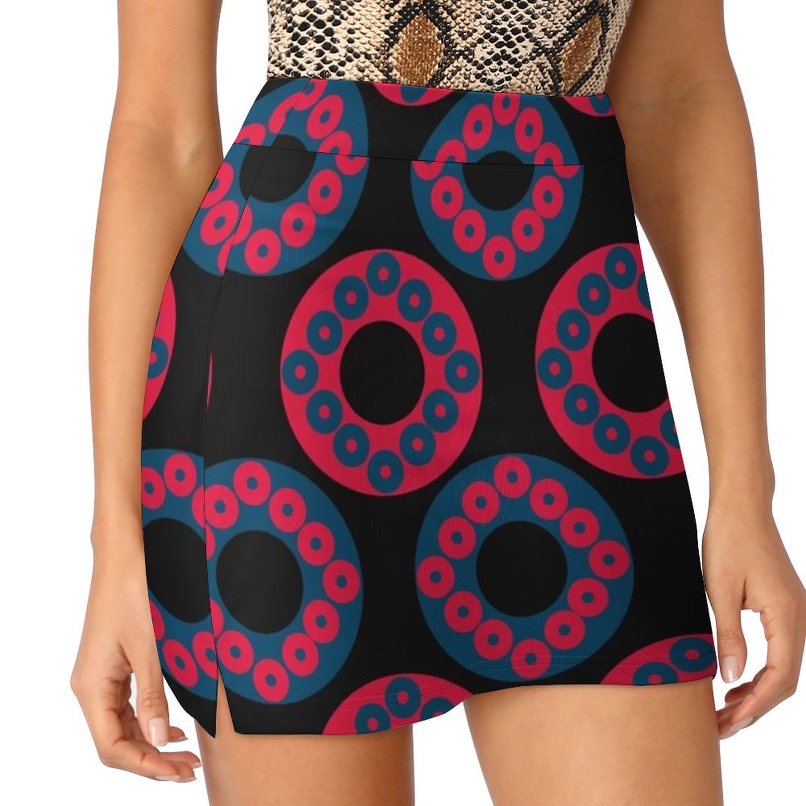 Fishman Donut Korean Fashion Skirt Summer Skirts For Women Light Proof Trouser Skirt Phish Donut ...