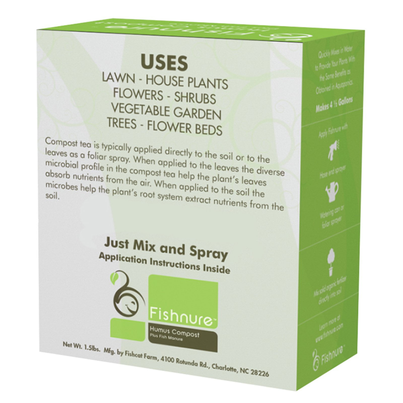 Fishnure Organic Humus Compost - Walmart.com