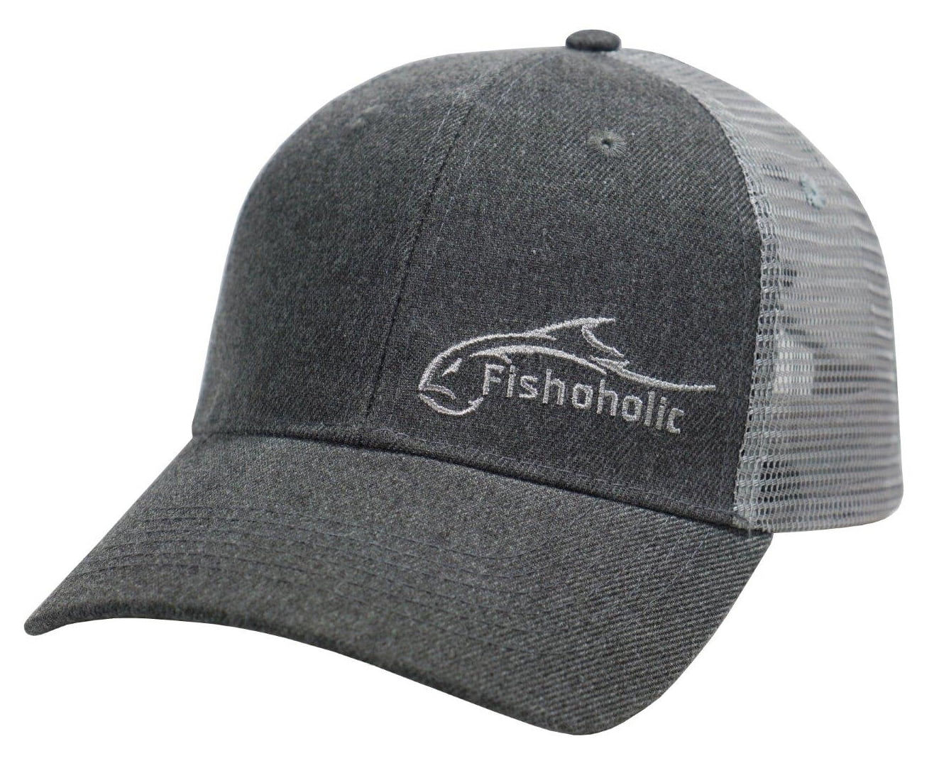 Fishoholic Baseball Snapback Fishing Hat Trucker - Great Fishing Gift ...