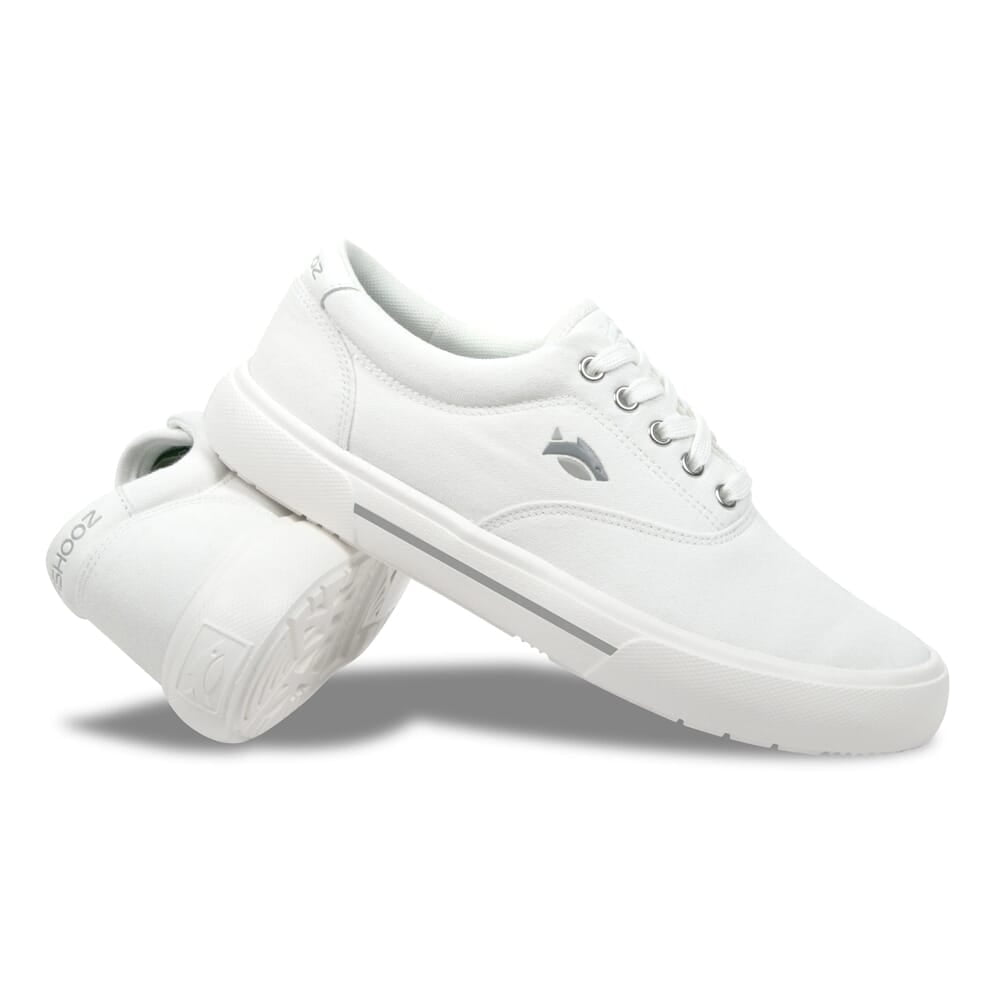 Fishooz Women's Sunbrella Lace-Up Shoes, White, Size 6, Durable and ...