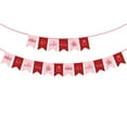 Fishtail Paper Bunting Valentine Decoration Hanging Ornament for ...
