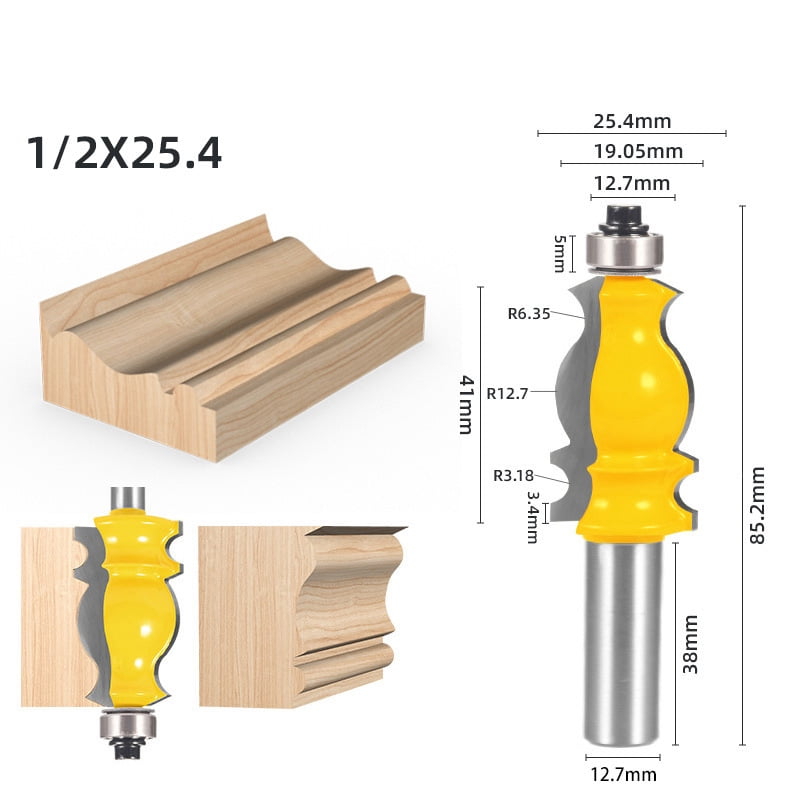 Fishtail handrail cutter line cutter tungsten steel milling cutter ...
