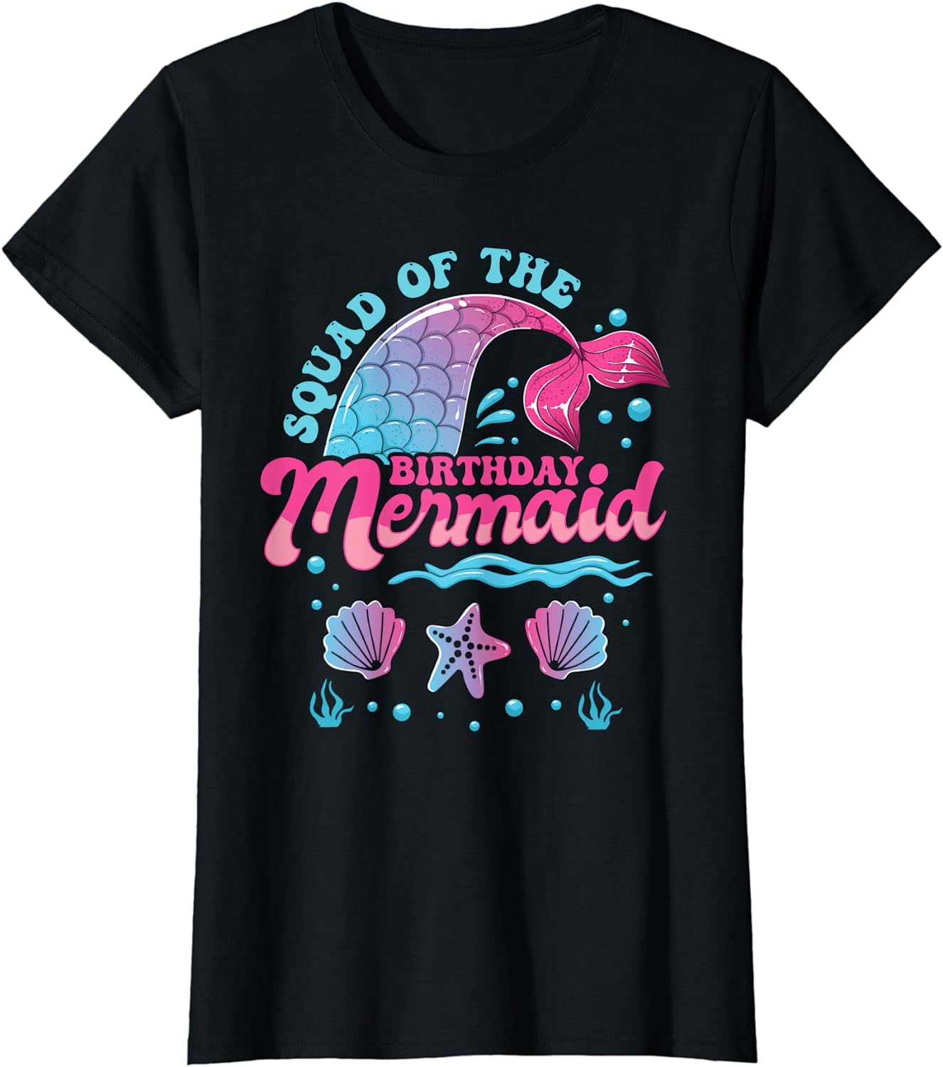 Fishtail series summer port style pure cotton black short sleeve T ...