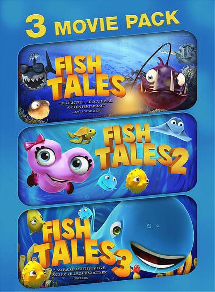 Fishtales: 1+2+3 Pack (DVD), Wownow Entertainment, Animation - Walmart.com