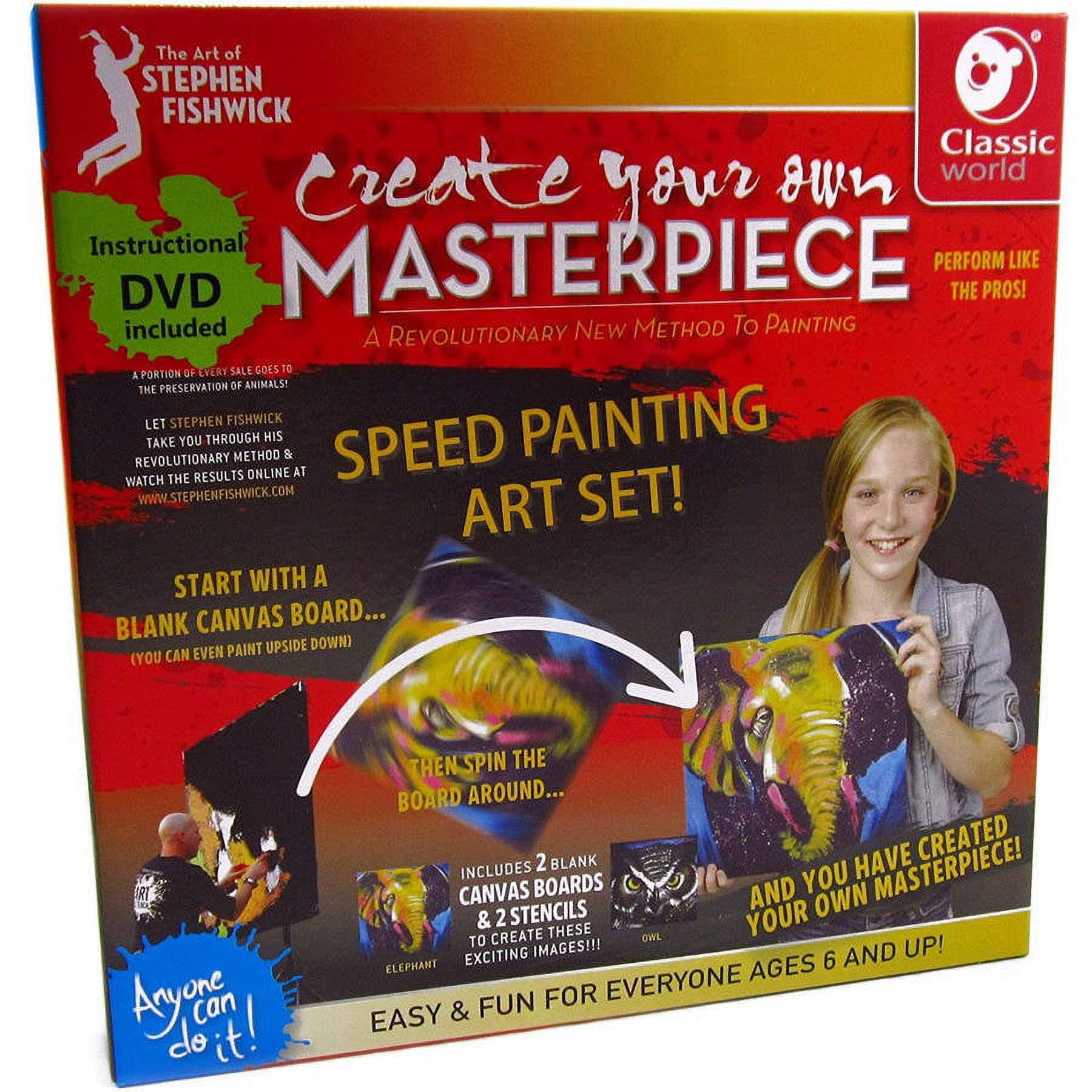 Fishwick Speed-Painting Set Number 1 - Walmart.com