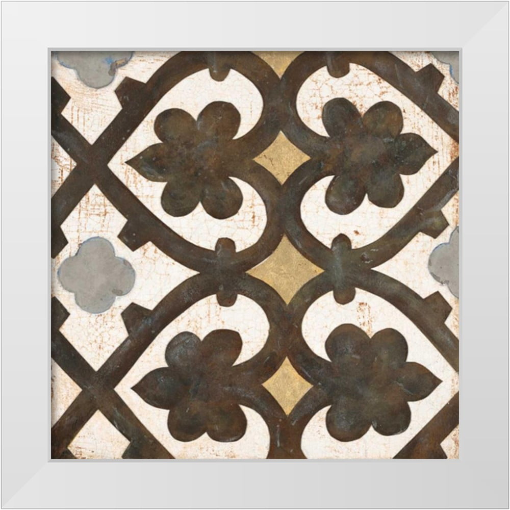 Fisk, Arnie 12x12 White Modern Wood Framed Museum Art Print Titled ...