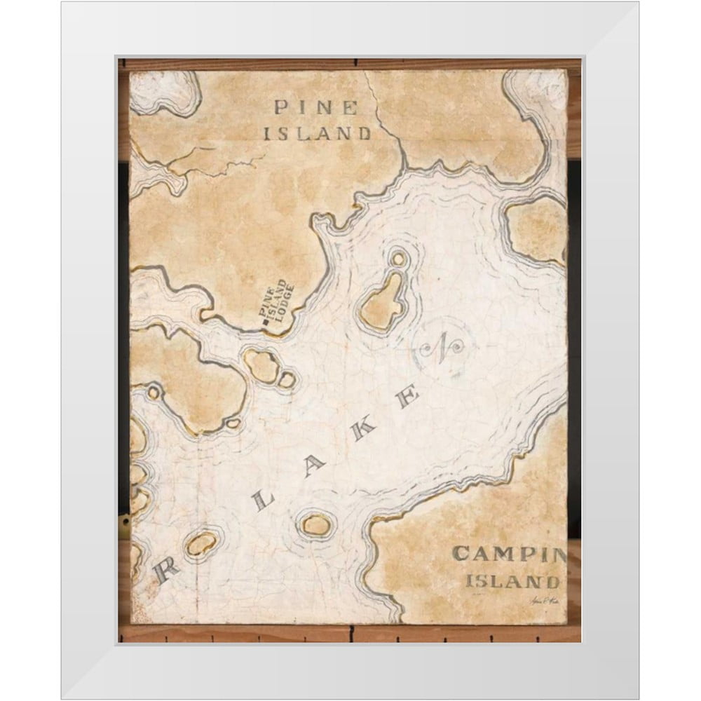 Fisk, Arnie 20x24 White Modern Wood Framed Museum Art Print Titled ...