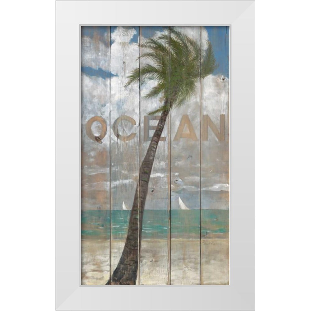 Fisk, Arnie 20x32 White Modern Wood Framed Museum Art Print Titled ...