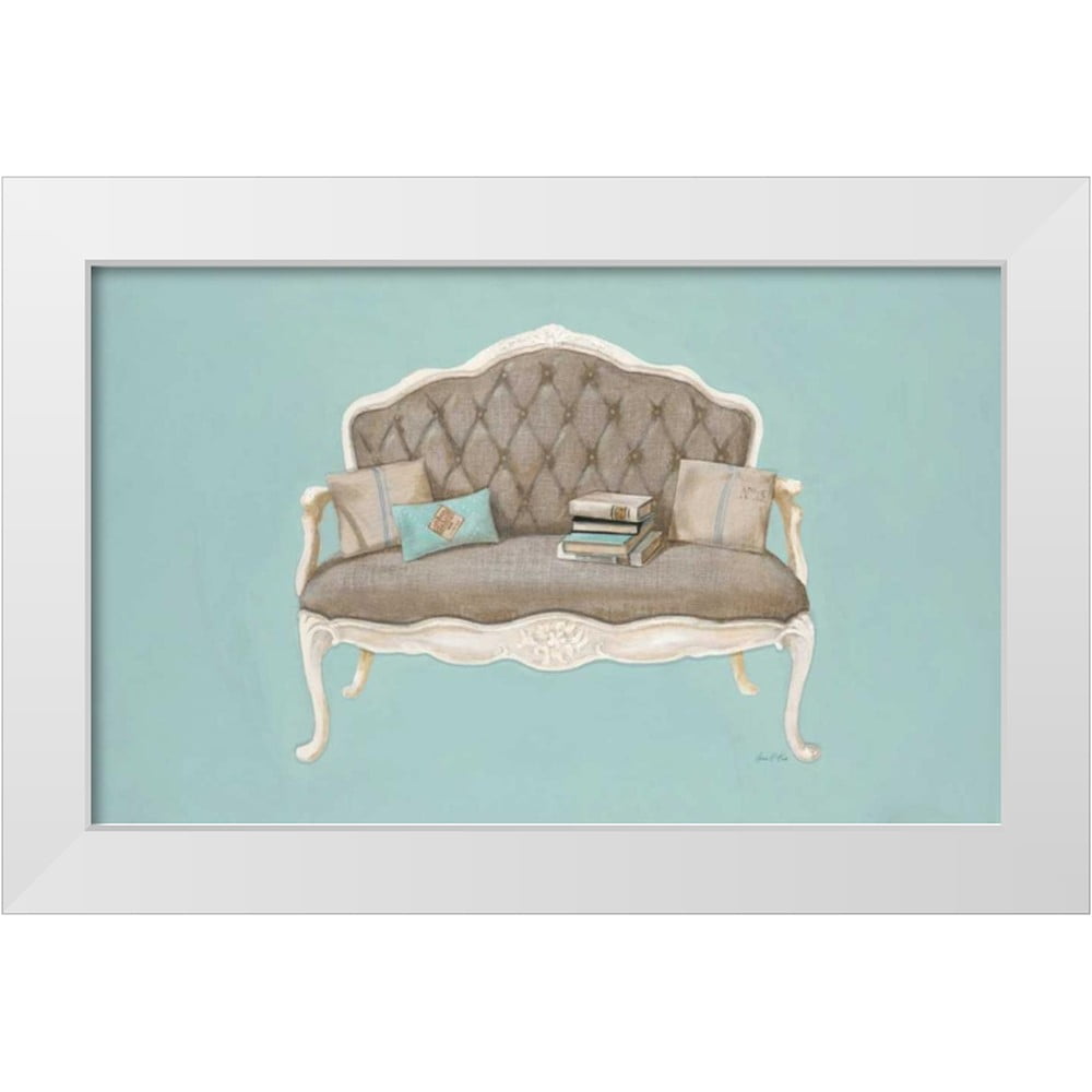 Fisk, Arnie 32x21 White Modern Wood Framed Museum Art Print Titled ...