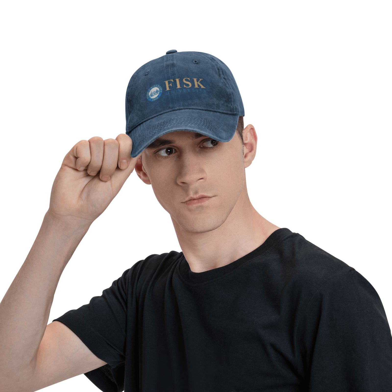 Fisk University Logo Hat Adjustable Baseball Cap Cotton Cowboy Hat ...