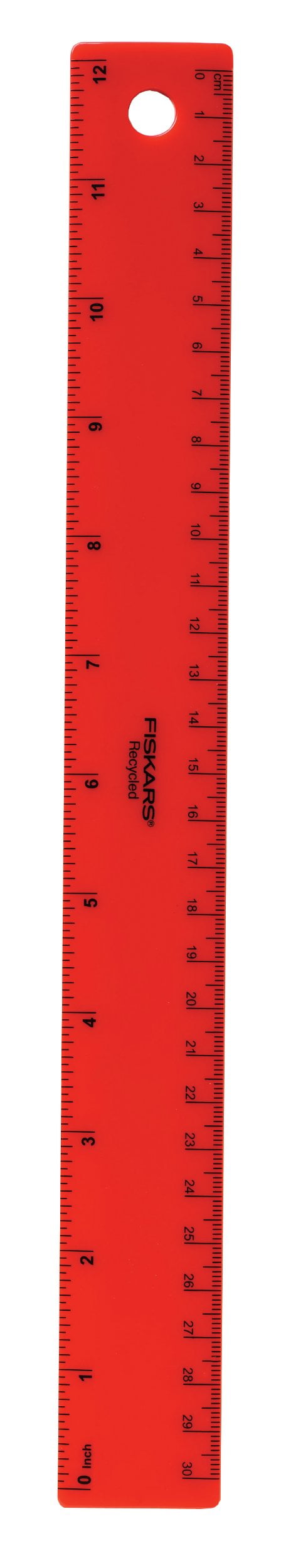 Fiskars 01-004304 12-Inch Ruler Recycled - Walmart.com