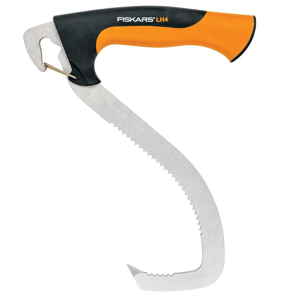 Fiskars, Log Hook, 10 in., Black/Orange, Hardened Boron Steel Tip ...