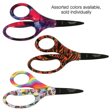 Fiskars 194160-1031 5" Kids Scissors - Blunt Tip (Turquoise) - Walmart.com