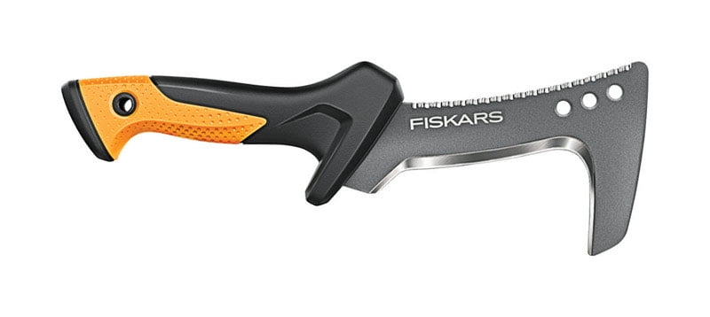 "Fiskars 13"" Serrated Steel Billhook Knife, Softgrip Handle Garden ...