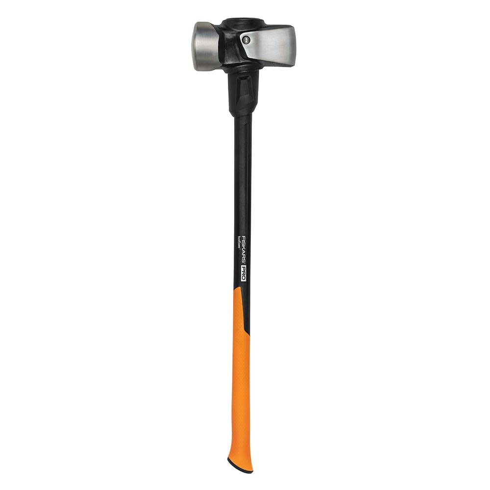 Fiskars 16Lb Construction Demolition Sledge Hammer, 36 Inches, Black ...