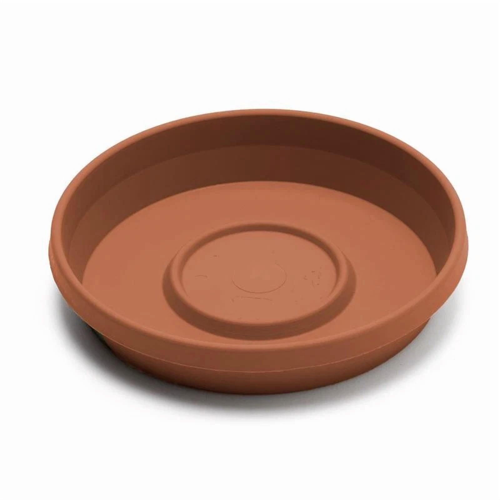 Fiskars 20-51008C Terracotta Resin Classic Plant Saucer Tray 8 In. - Walmart.com