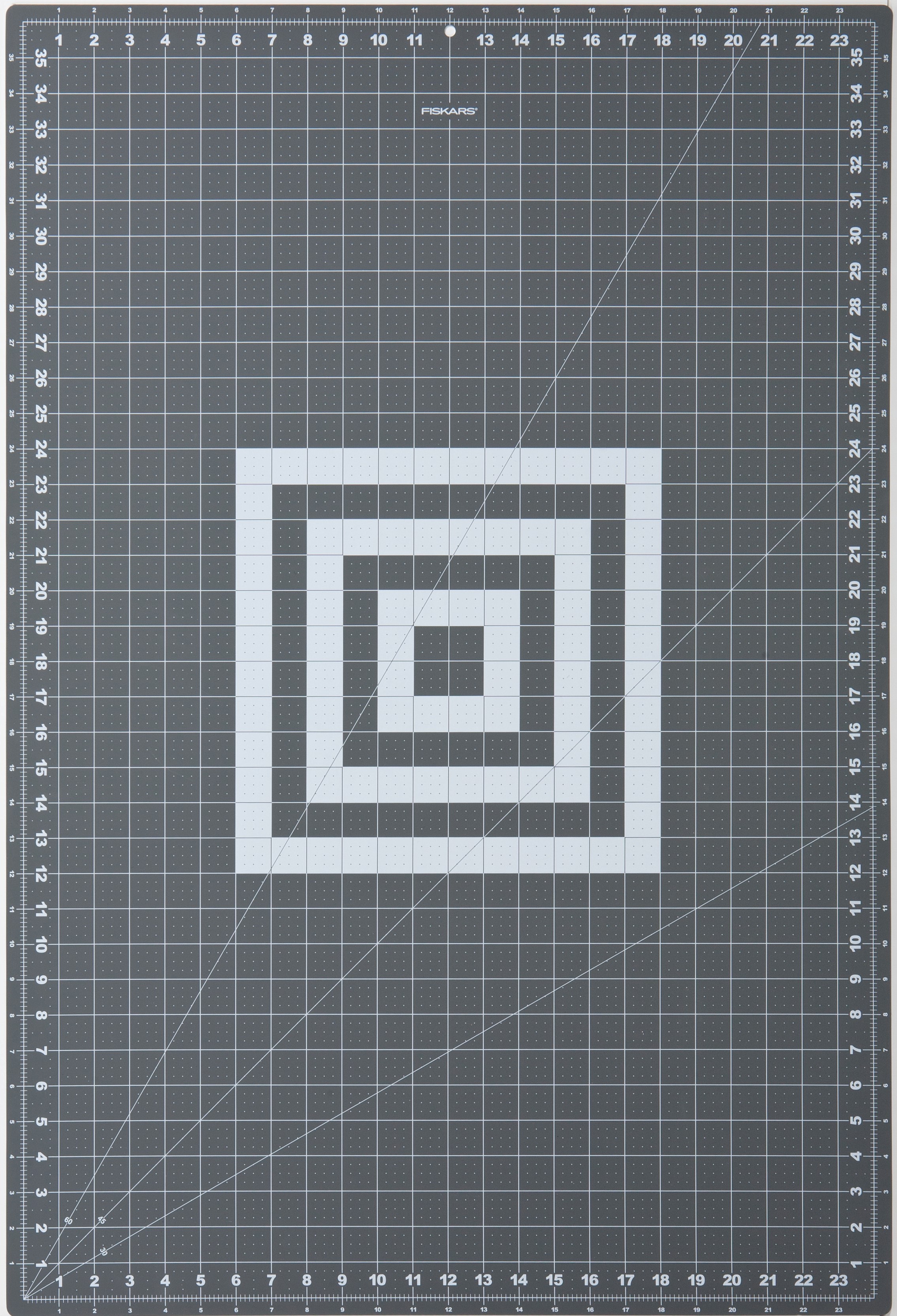 24" x 36" GREEN/BLACK Self Healing 5-Ply Double Sided Durable PVC ...