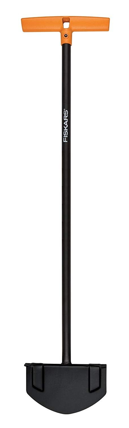 Fiskars Long-handle Steel Edger, Manual Lawn Tool for Grass Cutting and ...