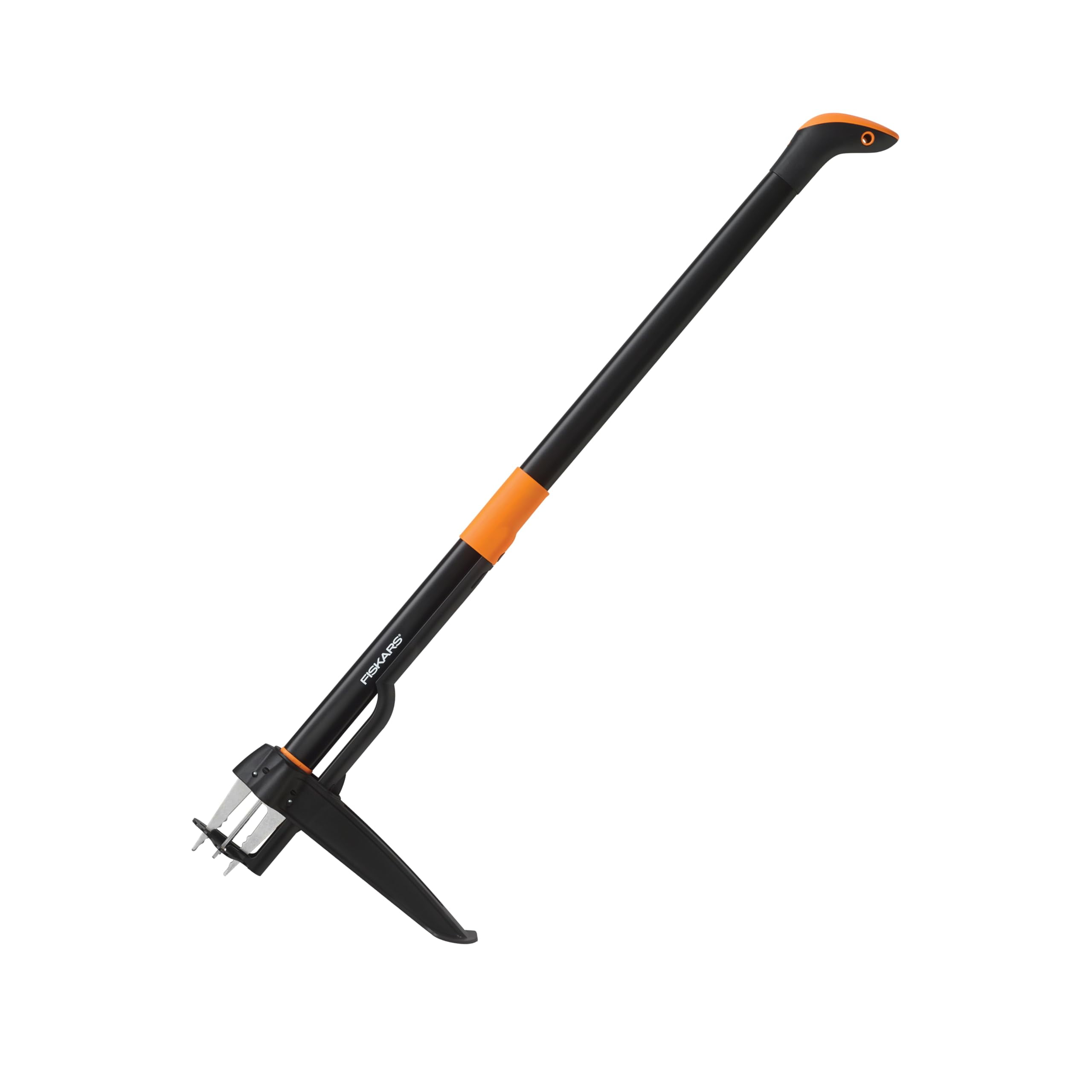 Fiskars 4-Claw Stand Up Weed Puller Tool, Gardening Hand Weeding Tool ...