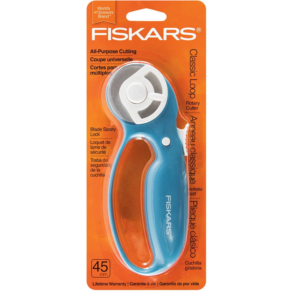 Fiskars 45 mm Loop Handle Rotary Cutter, 1 Each - Walmart.com