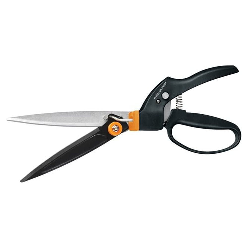 Fiskars Garden 392171-1002 Swivel Grass Shears, Black/Orange - Walmart.com