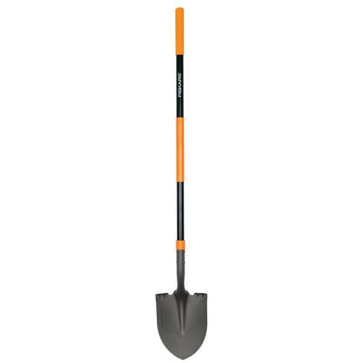 Fiskars 60 Round Point Shovel - Walmart.com