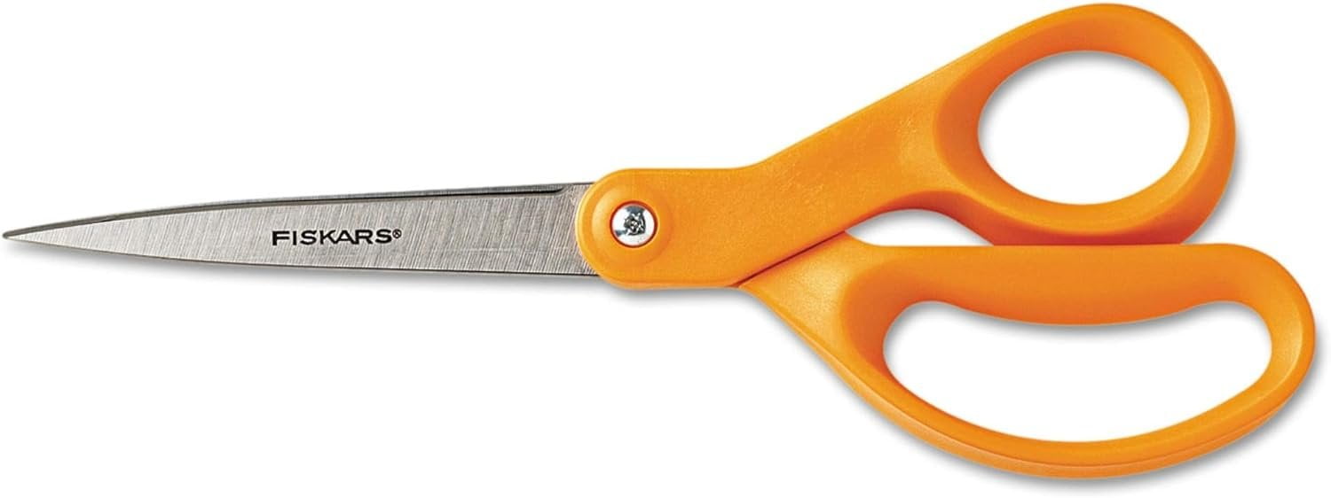 Fiskars 8 Inch Multi Purpose Scissors, 1 Pack of 1 Piece - Walmart.com