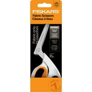 Fiskars 5" Scissors Craft Thread Snips, Ambidextrous, Stainless Steel, White - Walmart.com