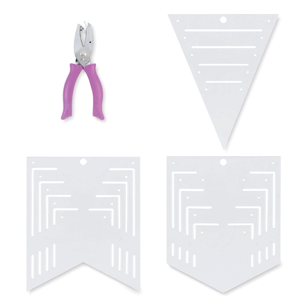 Fiskars Banner Creation Template Set, 4 Pieces - Walmart.com