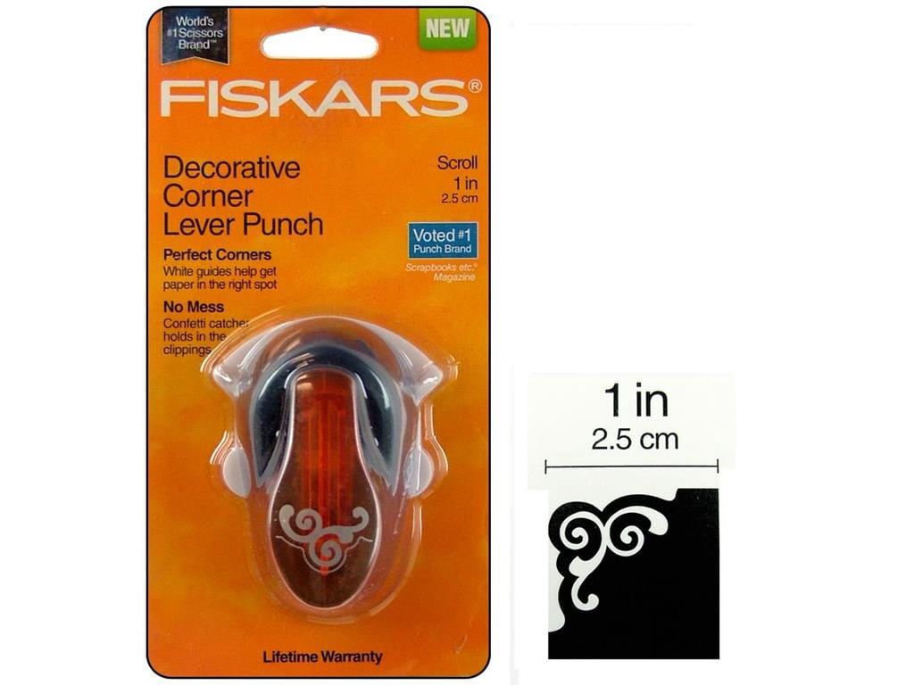 Fiskars Corner Lever Punch - Walmart.com